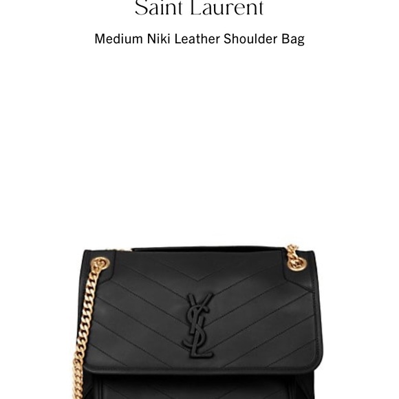 Yves Saint Laurent | Bags | Ysl Nikki Medium Shoulder Bag | Poshmark